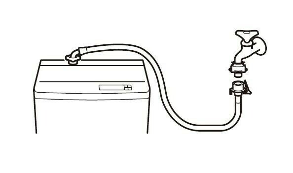 dショッピング |三栄水栓 SANEI 自動洗濯機給水ホース PT17-1-1.5【送料無料】 | カテゴリ：の販売できる商品 | A-life Shop (433t3ab-2171bl ...