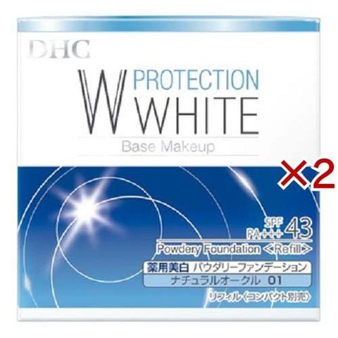 dショッピング |DHC 薬用 PW パウダリーファンデーション ナチュラルオークル01 （10g×2セット） | カテゴリ：パウダーファンデーションの販売できる商品 | 爽快ドラッグ ...