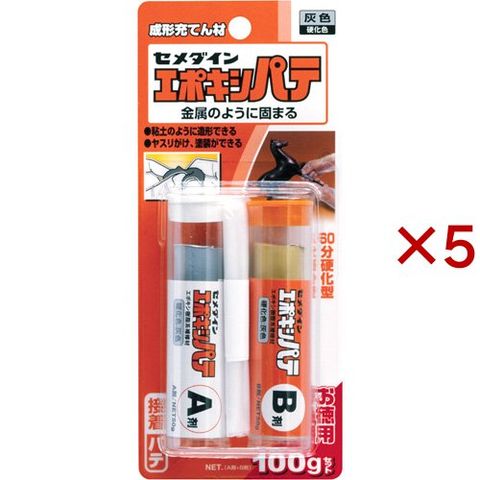 dショッピング |セメダイン エポキシパテ HC－115 （100gセット×5セット） | カテゴリ：の販売できる商品 | 爽快ドラッグ ...