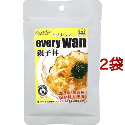 dショッピング |every wan 親子丼 （60g＊2袋セット） | カテゴリ：ドッグフードの販売できる商品 | 爽快ドラッグ ...