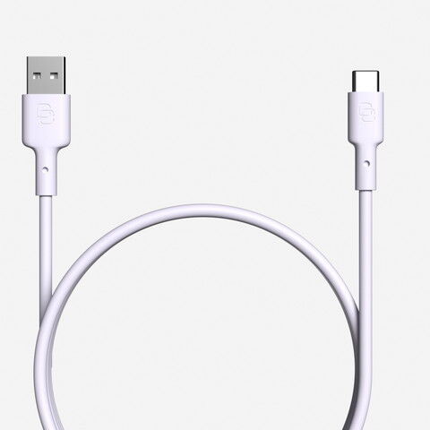 dショッピング |FUNMAXJAPAN（ファンマックスジャパン） CellCube USB-A to USB-Cケーブル 1.0m （白藤 ...