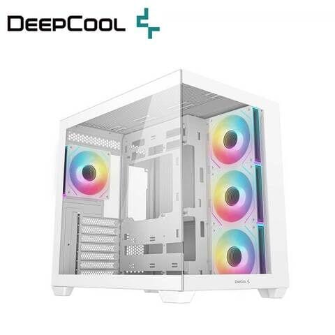dショッピング |DeepCool（ディープクール） CG530 4F WH ミドルタワーPCケース（ホワイト） R-CG530-WHADA4 ...