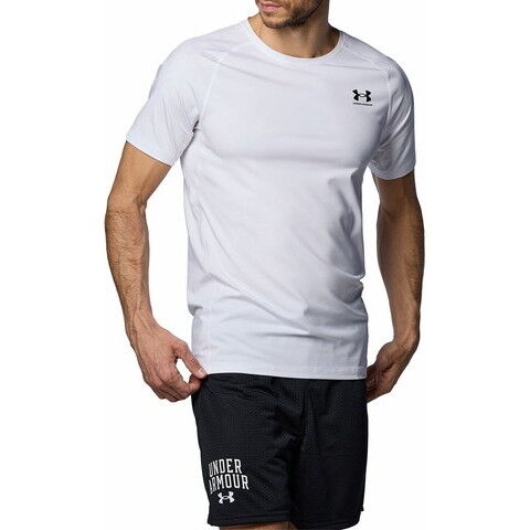 dショッピング |アンダーアーマー UA ヒートギア フィッティド ショートスリーブシャツ（White・サイズ：3XL） UNDER ...