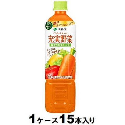 dショッピング |伊藤園 充実野菜 緑黄色野菜ミックス 740g（1ケ－ス15本入） ジユウジツヤサイリヨクオウケ-ス 【返品種別B】 | カテゴリ：日用品 その他の販売できる商品 ...