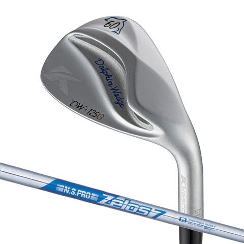dショッピング |キャスコ ドルフィンウェッジ DW-125G ロフト角：60°(セミグースネック)【N.S.PRO ZELOS7 スチールシャフト・フレックス：R】 Kasco ...