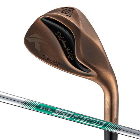 dショッピング |キャスコ ドルフィンウェッジ DW-125G Copper ロフト角：60°(セミグースネック)【N.S.PRO 950GH neo スチールシャフト・フレックス：WEDGE ...