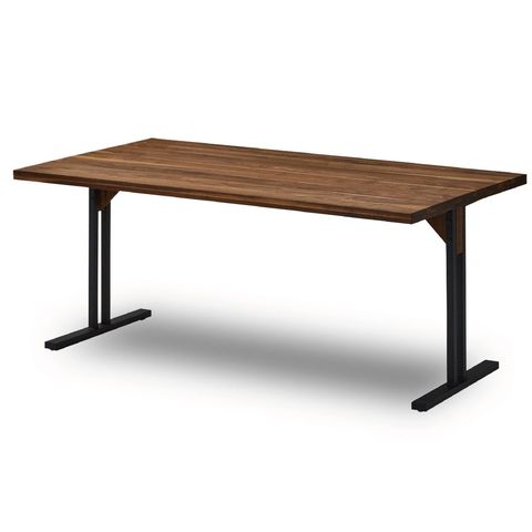 dショッピング |NO WHERE LIKE HOME 〇ノーウェア ライク ホーム ダイニングテーブル ウォールナット 幅150cm ...