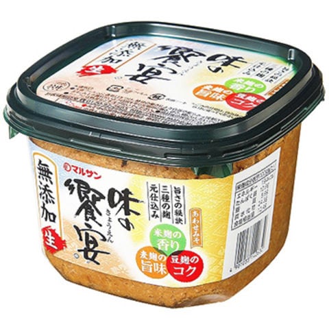 dショッピング |マルサンアイ 味の饗宴 無添加生みそ 750g x 6 | カテゴリ：味噌の販売できる商品 | dショッピングセレクト ...