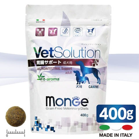 dショッピング |ドッグフード Vetsolution ベットソリューション 犬用 胃腸サポート 成犬用 400g 関東当日便 | カテゴリ：ドッグフードの販売できる商品 | チャーム ...