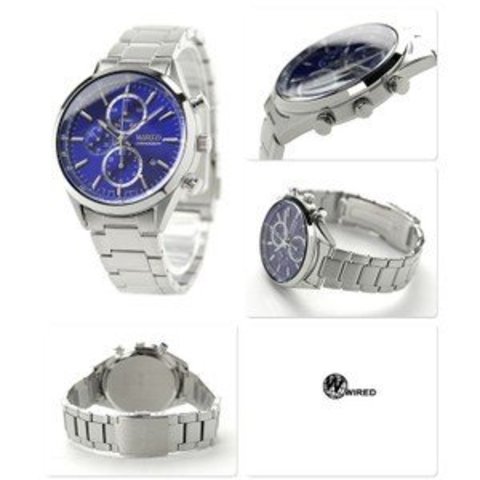 dショッピング |セイコー ワイアード SEIKO WIRED クロノグラフ メンズ 腕時計 AGAV110 ネイビー 時計 | カテゴリ：の ...