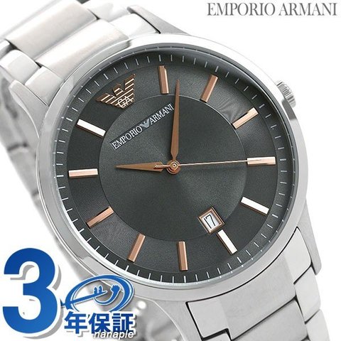 dショッピング |エンポリオアルマーニ 時計 メンズ デイト EMPORIO ARMANI アルマーニ 腕時計 レナト 43mm AR2514 ...