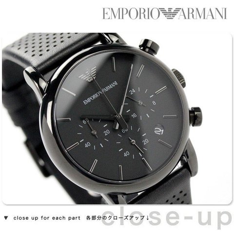 dショッピング |EMPORIO ARMANI クラシック クロノグラフ AR1737 メンズ 腕時計 クオーツ エンポリオ アルマーニ ...