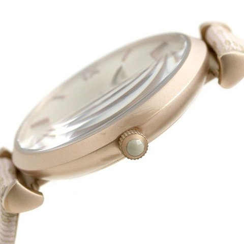 dショッピング |エンポリオ アルマーニ レディース 腕時計 32mm 革ベルト AR11126 EMPORIO ARMANI シルバー× ...