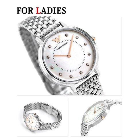 dショッピング |ペアウォッチ エンポリオ アルマーニ シンプル メタルベルト AR80014 EMPORIO ARMANI 腕時計 カッパ ...