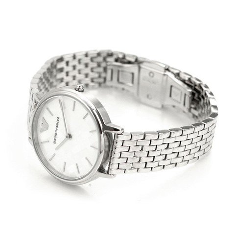 dショッピング |アルマーニ 時計 レディース ホワイトシェル AR11112 EMPORIO ARMANI エンポリオ アルマーニ 腕時計 ...