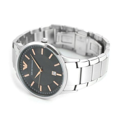 dショッピング |エンポリオアルマーニ 時計 メンズ デイト EMPORIO ARMANI アルマーニ 腕時計 レナト 43mm AR2514 ...