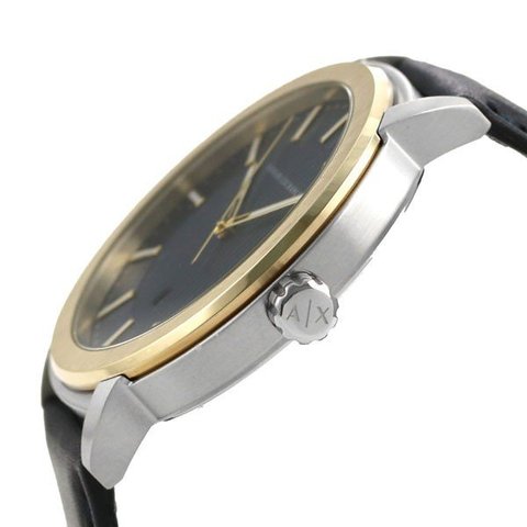dショッピング |アルマーニ 時計 メンズ カレンダー 革ベルト AX1463 AX ARMANI EXCHANGE アルマーニ ...
