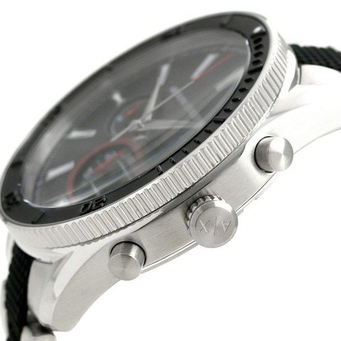 dショッピング |アルマーニ エクスチェンジ メンズ 腕時計 クロノグラフ AX1813 AX ARMANI EXCHANGE ブラック ...