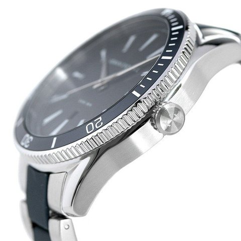 dショッピング |アルマーニ エクスチェンジ 時計 メンズ 腕時計 AX1834 ARMANI EXCHANGE 46mm ブラック×ブルー ...