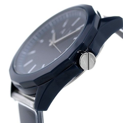 dショッピング |アルマーニ エクスチェンジ 時計 メンズ 腕時計 AX2631 ARMANI EXCHANGE 45mm ブルー ...