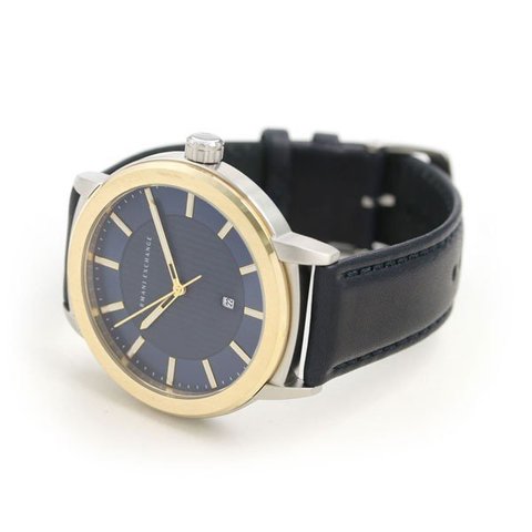 dショッピング |アルマーニ 時計 メンズ カレンダー 革ベルト AX1463 AX ARMANI EXCHANGE アルマーニ ...