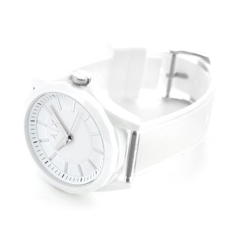 dショッピング |アルマーニ エクスチェンジ 時計 メンズ 腕時計 AX2630 ARMANI EXCHANGE 45mm ホワイト ...