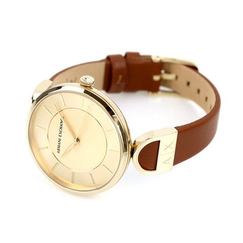 dショッピング |アルマーニ エクスチェンジ 時計 38mm クオーツ レディース 腕時計 AX5324 ARMANI EXCHANGE ...