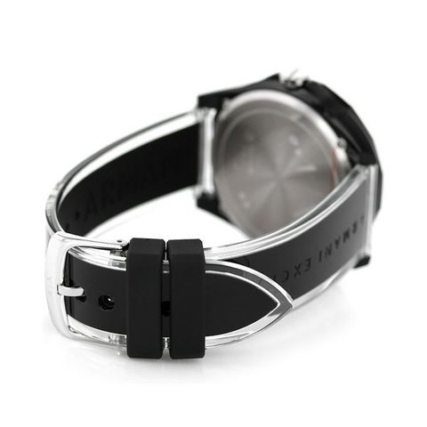 dショッピング |アルマーニ エクスチェンジ 時計 メンズ 腕時計 AX2629 ARMANI EXCHANGE 45mm ブラック ...