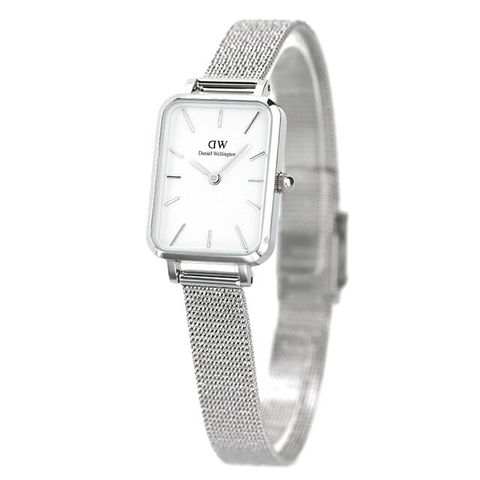dショッピング |ダニエルウェリントン QUADRO PRESSED STERLING クオーツ 腕時計 レディース DANIEL ...