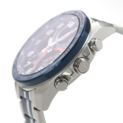 dショッピング |カシオ エディフィス スクーデリア トロ ロッソ 限定モデル ソーラー ECB-900 メンズ アナデジ ECB-900TR ...