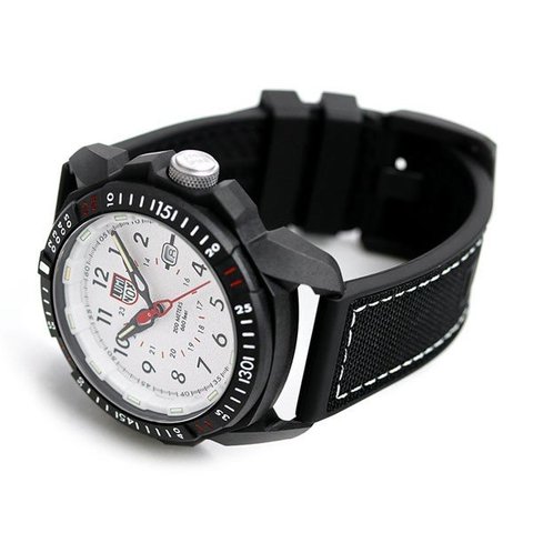 dショッピング |ルミノックス アイスサー アークティック 1000 メンズ 腕時計 1007 LUMINOX ホワイト×ブラック ...