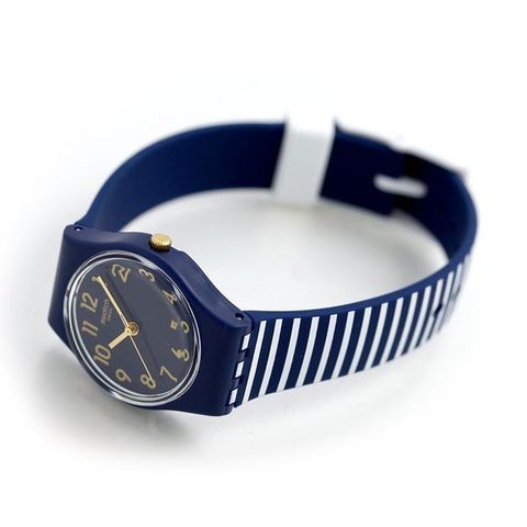 dショッピング |スウォッチ SWATCH オリジナル レディース 腕時計 LN153 ネイビー×ホワイト | カテゴリ：の販売できる商品 ...
