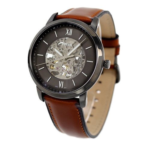 dショッピング |フォッシル 腕時計 自動巻き メンズ ME3161 FOSSIL 時計 ニュートラ オートマテック 44mm グレー× ...
