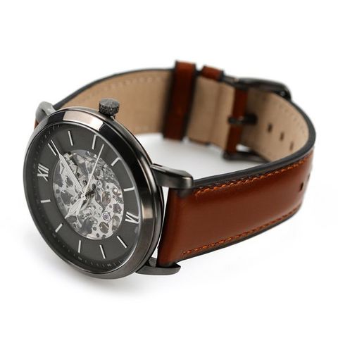dショッピング |フォッシル 腕時計 自動巻き メンズ ME3161 FOSSIL 時計 ニュートラ オートマテック 44mm グレー× ...