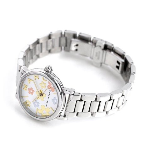 dショッピング |マークジェイコブス 時計 レディース 腕時計 ロキシー 28mm 花柄 フラワー MJ3581 シルバー MARC JACOBS | カテゴリ：の販売できる商品 | 腕時計の ...