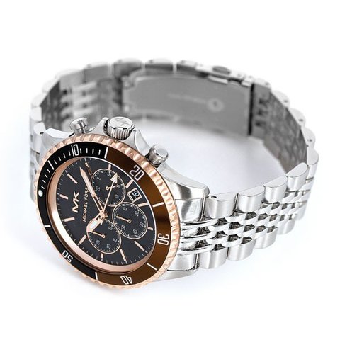 dショッピング |マイケルコース 時計 クロノグラフ メンズ 腕時計 MK8725 MICHAEL KORS ベイヴィル 47.5mm ...