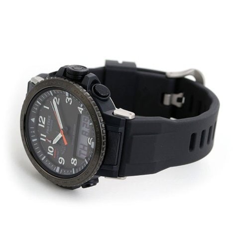 dショッピング |カシオ プロトレック 電波ソーラー 気圧 高度 PRW-50 アナデジ メンズ 腕時計 PRW-50Y-1AER PRO ...