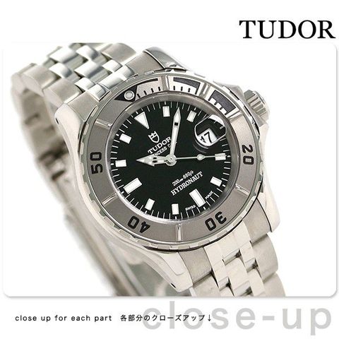 dショッピング |チューダー TUDOR チュードル ハイドロノート 26MM レディース 時計 99090 ブラック | カテゴリ：の販売 ...