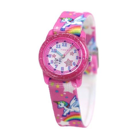 dショッピング |タイメックス 時計 タイムマシーン ユニコーン 子供用 キッズ 腕時計 TW7C25500 TIMEX ホワイト×ピンク ...