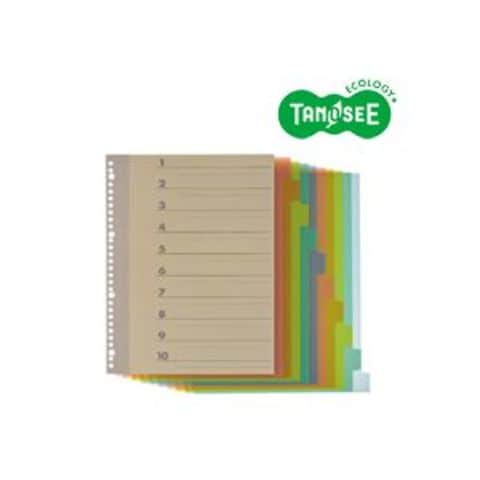 まとめ買いTANOSEE インデックス（PP） A4タテ 4・30穴 10山1組 20パック 生活用品 インテリア 雑貨 文具 オフィス用品 ノート 紙製品 インデックス 【同梱不可】【代引 ...