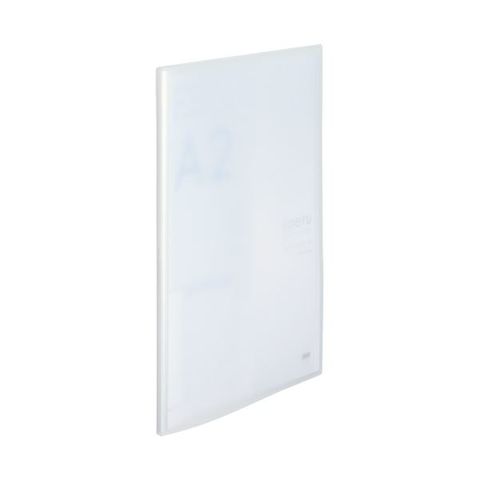 dショッピング |まとめ買い 業務用 リヒトラブ soeru クリアブック ファイル A2タテ 20ポケット 背幅11mm フロストクリヤー N-8117-1 1セット(4冊)【×3セット ...