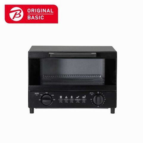 dショッピング |ORIGINALBASIC 温度調節機能付きオーブントースター ORIGINAL BASIC ブラック OB-T200C-K | カテゴリ：の販売できる商品 | コジマ ...