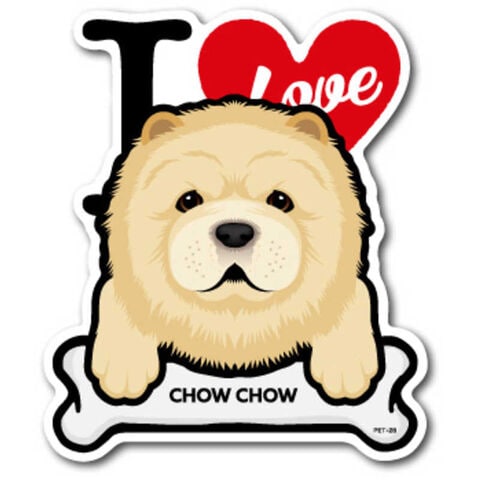 dショッピング |ゼネラルステッカー DOG STICKER CHOW CHOW PET-028 | カテゴリ：の販売できる商品 | コジマ ...