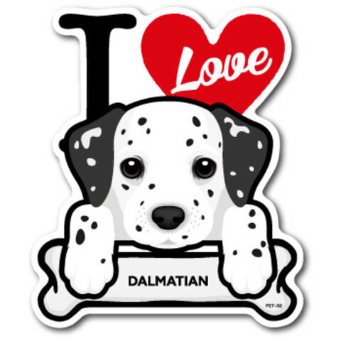 dショッピング |ゼネラルステッカー DOG STICKER DALMAITIAN PET-032 | カテゴリ：の販売できる商品 | コジマ ...