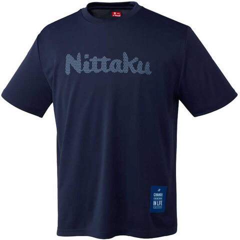 dショッピング |ニッタク 卓球用品 Nittaku ユニセックス NittakuドットTシャツ ネイビー XO NX2015 | カテゴリ：卓球ウェア・シャツの販売できる商品 | コジマ ...