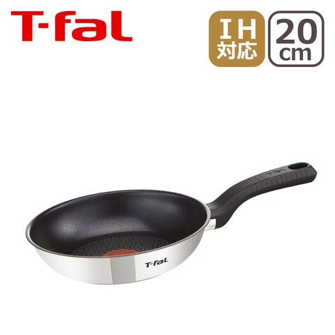dショッピング |ティファール コンフォートマックス IH ステンレス フライパン 20cm C99402 T-fal tfa4002-20 ...