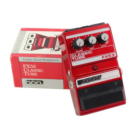 dショッピング |【中古】 オーバードライブ エフェクター DOD FX53 CLASSIC TUBE クラシックチューブ ギターエフェクター ...