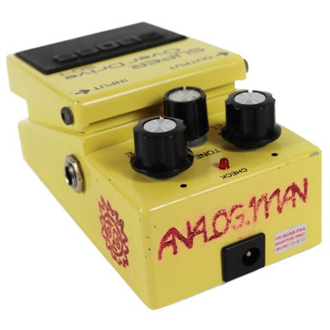 dショッピング |【中古】 ANALOG.MAN BOSS SD-1 SUPER Over Drive Mod オーバードライブ ギター ...