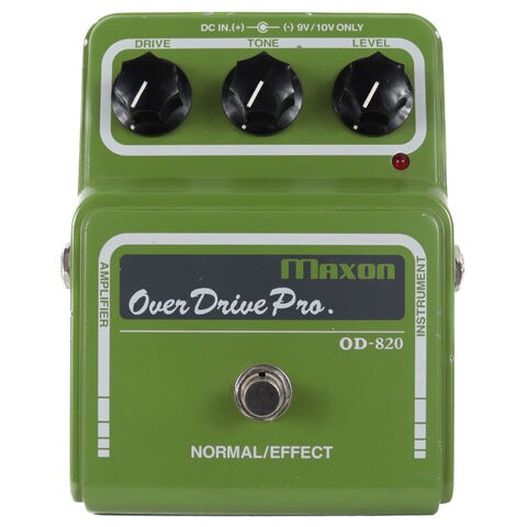 dショッピング |【中古】 エフェクター オーバードライブ MAXON OD-820 Over Drive Pro マクソン オーバードライブ ...