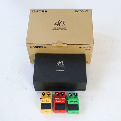 dショッピング |【中古】 エフェクター BOSS BOX-40 40th Anniversary BOX SET OD-1 PH-1 SP ...
